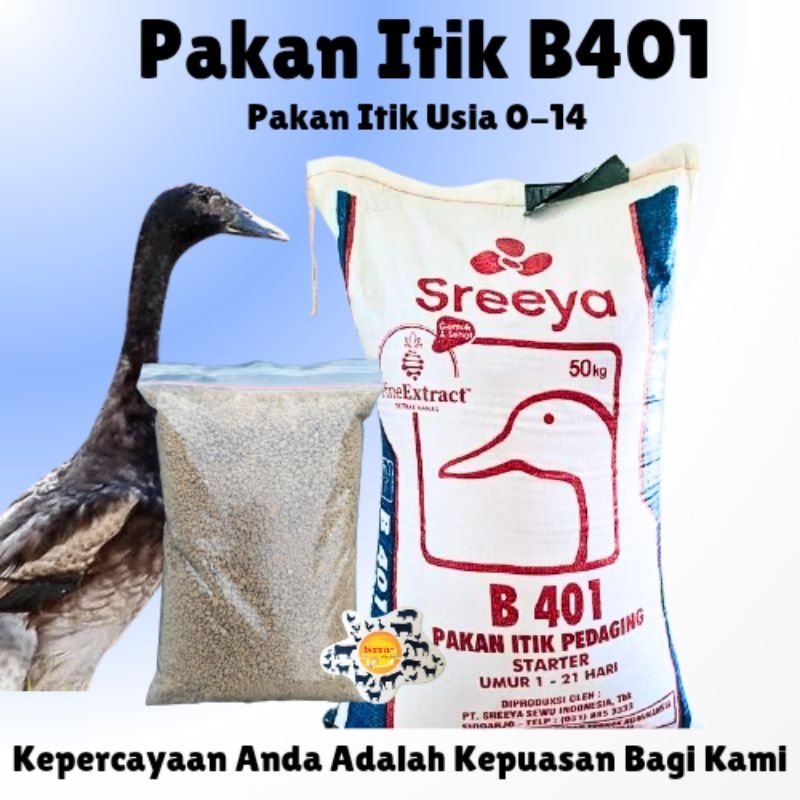Feed B401 Duck Beef STARTER SREEYA 1KG | Shopee Malaysia