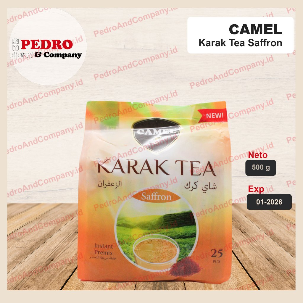 Camel Karak Tea 500 Grams Contains 25 Sachets Of instant Tea | Shopee ...