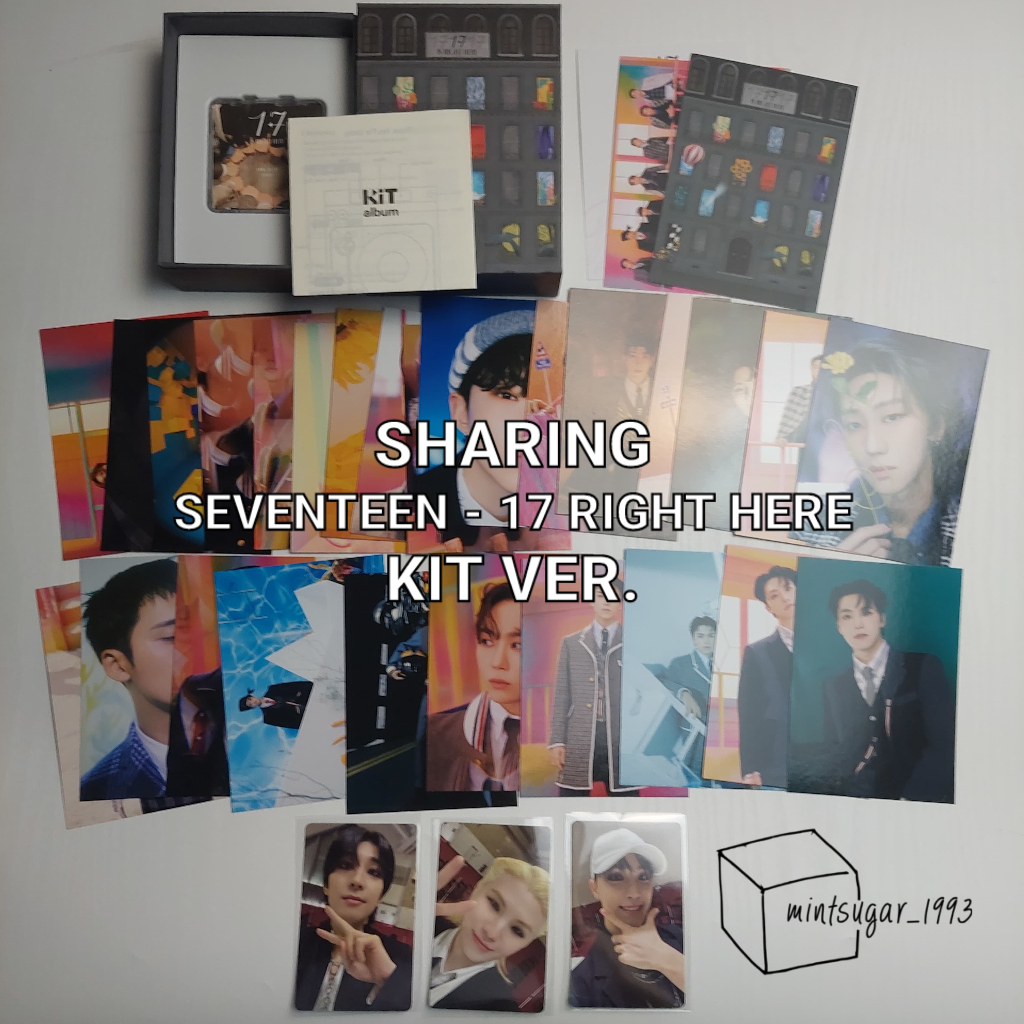 Surring SEVENTEEN (ORIGINAL) BEST ALBUM '17 IS RIGHT HERE' : EVERY ...