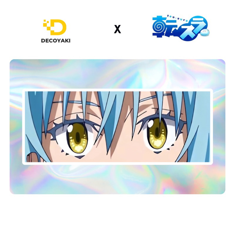 Rimuru Tempest Hologram Slap Sticker, Tensura Rimuru Tempest Hologram ...