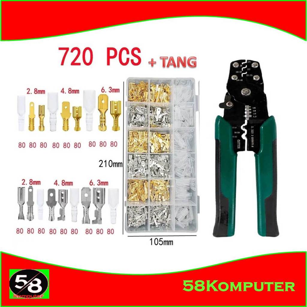 270 315 720 Pcs Skun Socket Flat Cable/Sealed Terminal/Flat Skun ...