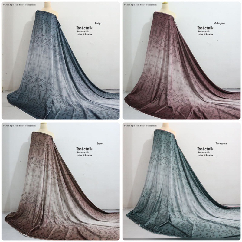 KaIN ARM SILK ETHNIC motif | Semi BATIK motif | Serimbit | Cloth for ...