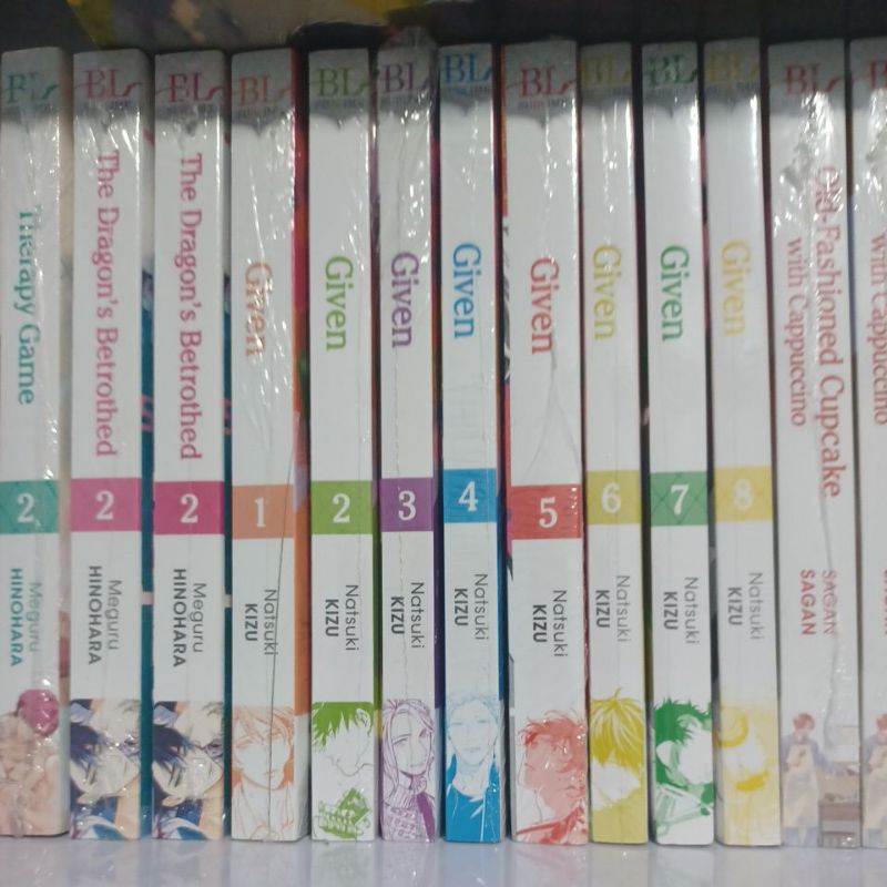 Comic/Manga Given vol 1,2,3,4,5,6,7,8,9 (English) NEW Sealed ORI | Shopee Malaysia