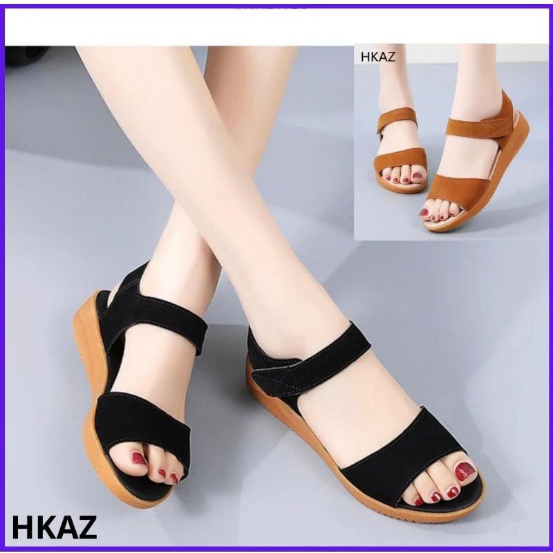Premium Quality Modern Simple Beautiful Women's Sandals (HKaz) | Shopee ...
