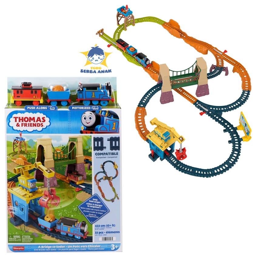 Thomas & Friends A Bridge to Sodor Motorized Train Track Set ORIGINAL ...
