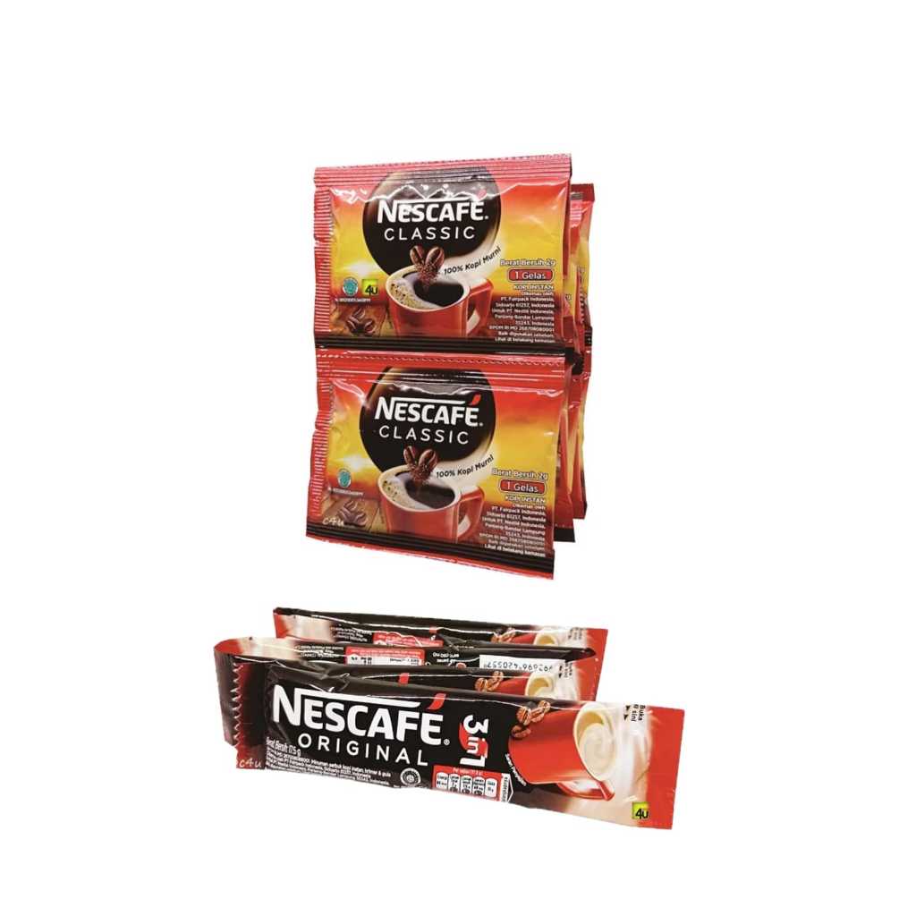 Nescafe ORIGINAL 3 IN 1 1 10schtx17.5gr,NESCAFE CLASSIC 10schtx2gr ...