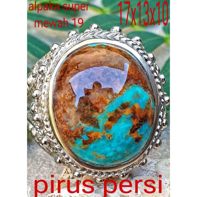 Natural Turquoise Persian natural Stone. | Shopee Malaysia