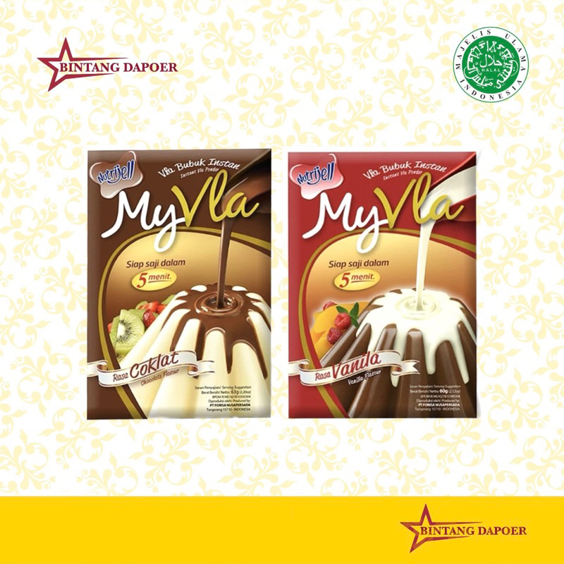 Nutrijell MyVla Instant Powder (+-60g) (2 Flavor Variants) | Shopee ...