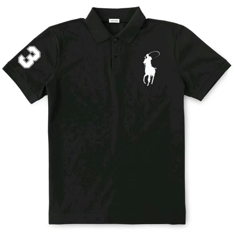 Polo shirt collar logo number no 3/imported polo shirt/premium polo ...