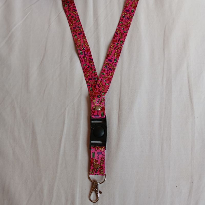 Lanyard/id Neck Strap JKT48 Pink Official | Shopee Malaysia