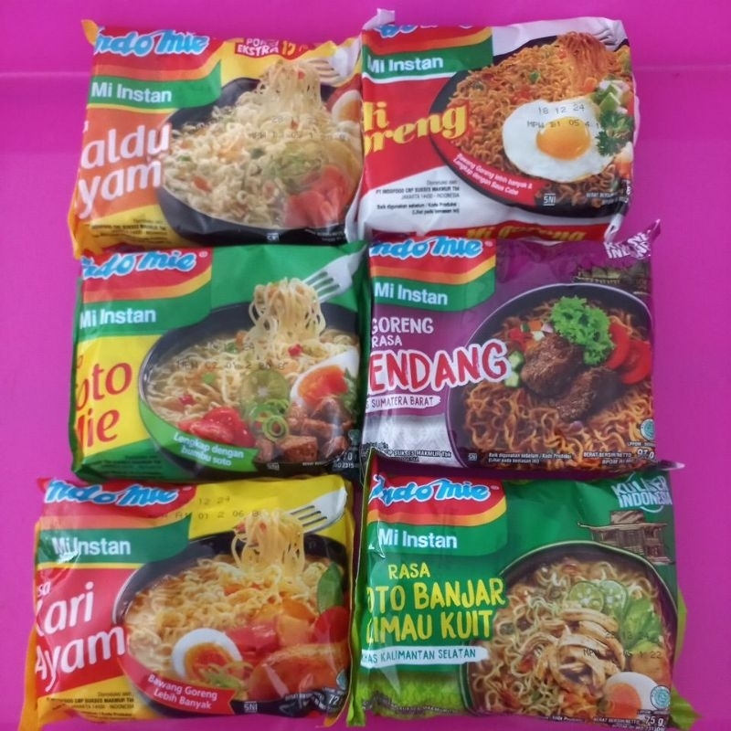 Indomie Instant Noodles All Variants 85g | Shopee Malaysia