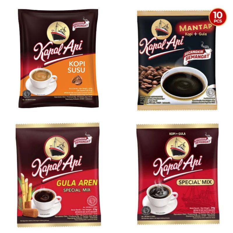 Instant FIRE SHIP COFFEE STABLE MILK COFFEE SPECIAL MIX PALM SUGAR ...