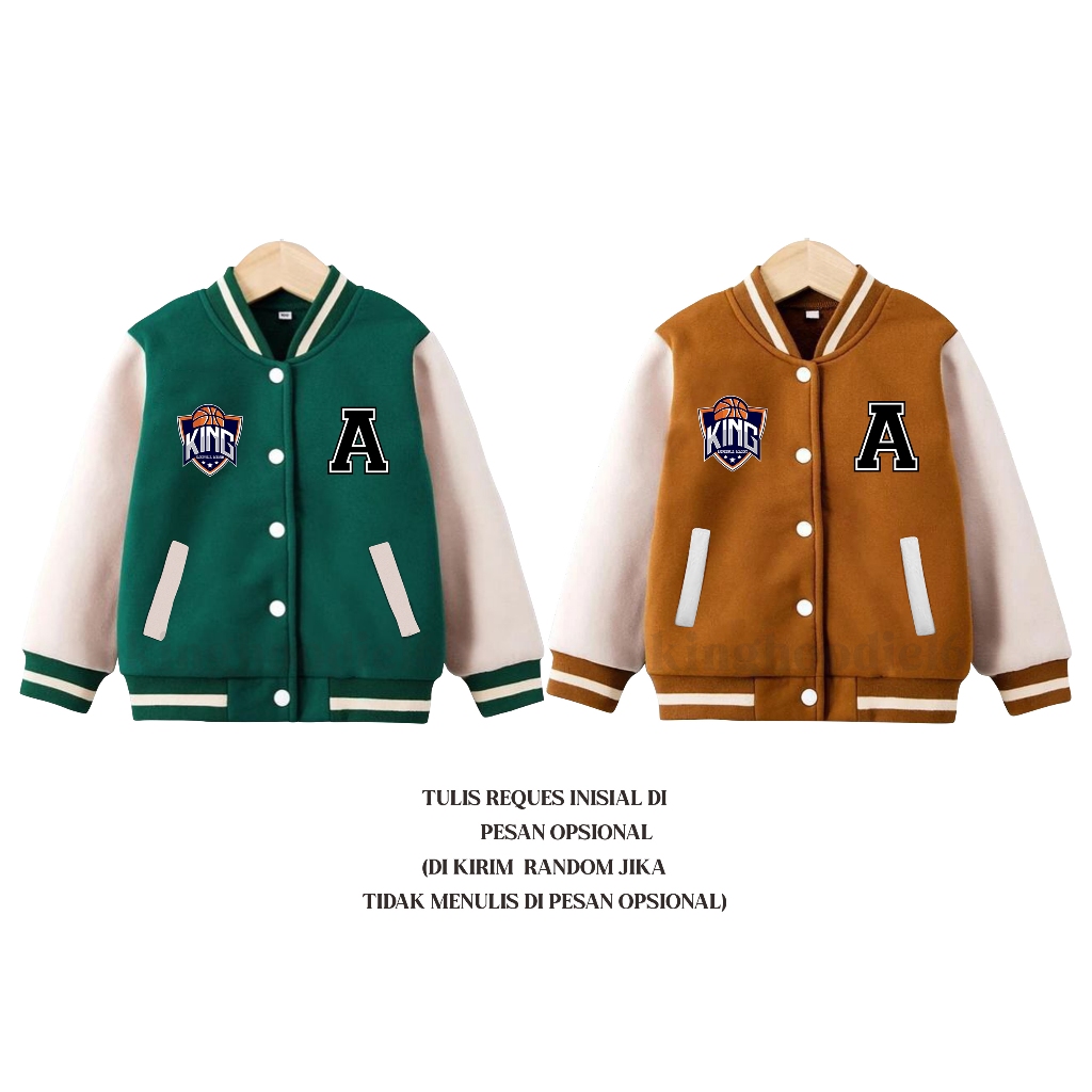 Varsity Basketball Jacket for Boys and Girls Ages 2 3 4 5 6 7 8 9 10 11 ...