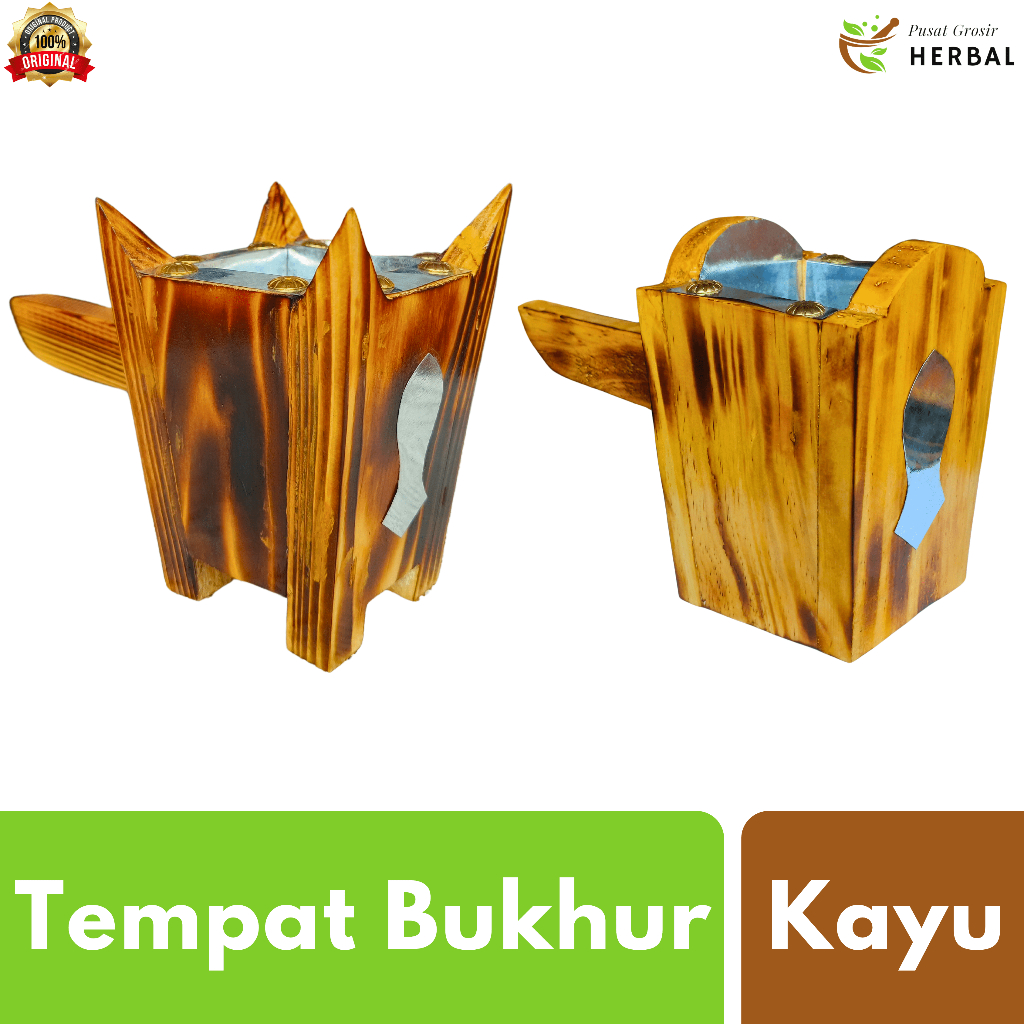 KAYU Prapen Incense Burner Container Bukhur Buhur Bakhoor Arabic Wood ...