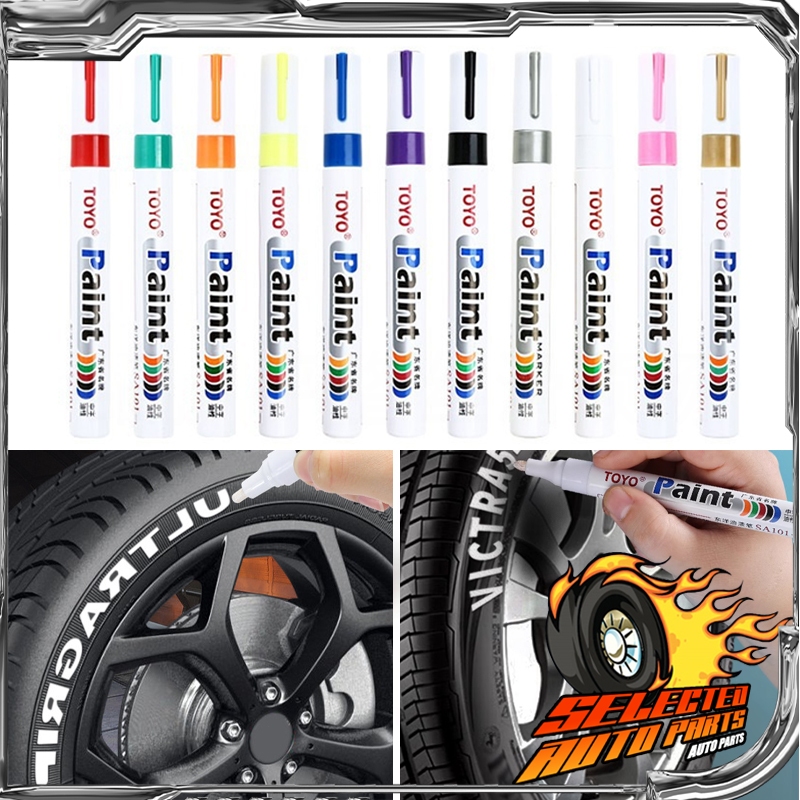 Toyo Paint Marker Paint Marker Paint Color Marker Waterproof And Anti ...