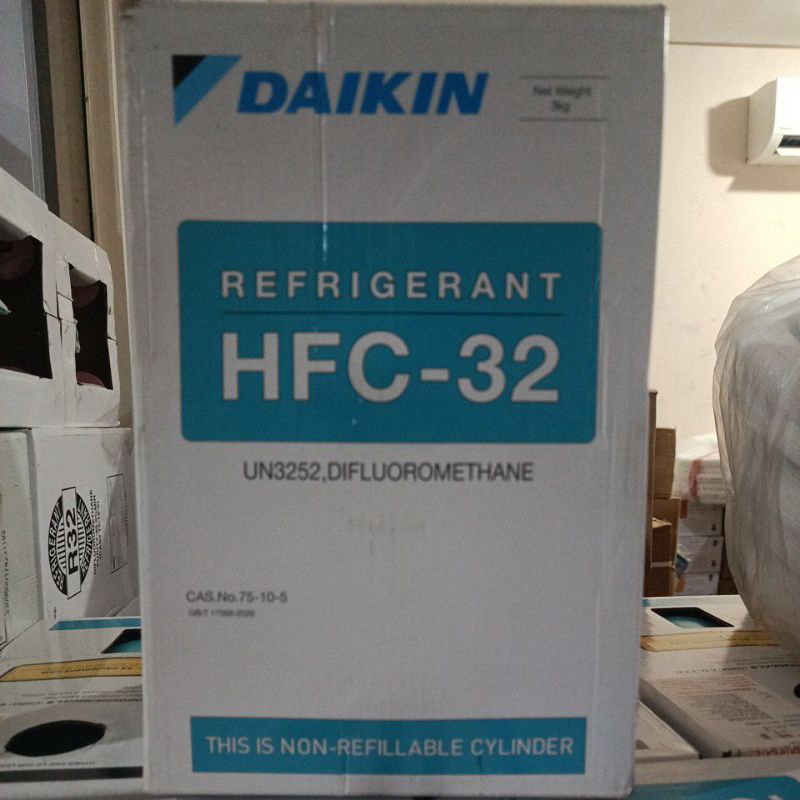 Freon DAIKIN R32 ARKEMA ORIGINAL CONTAINS 3 KILOS | Shopee Malaysia