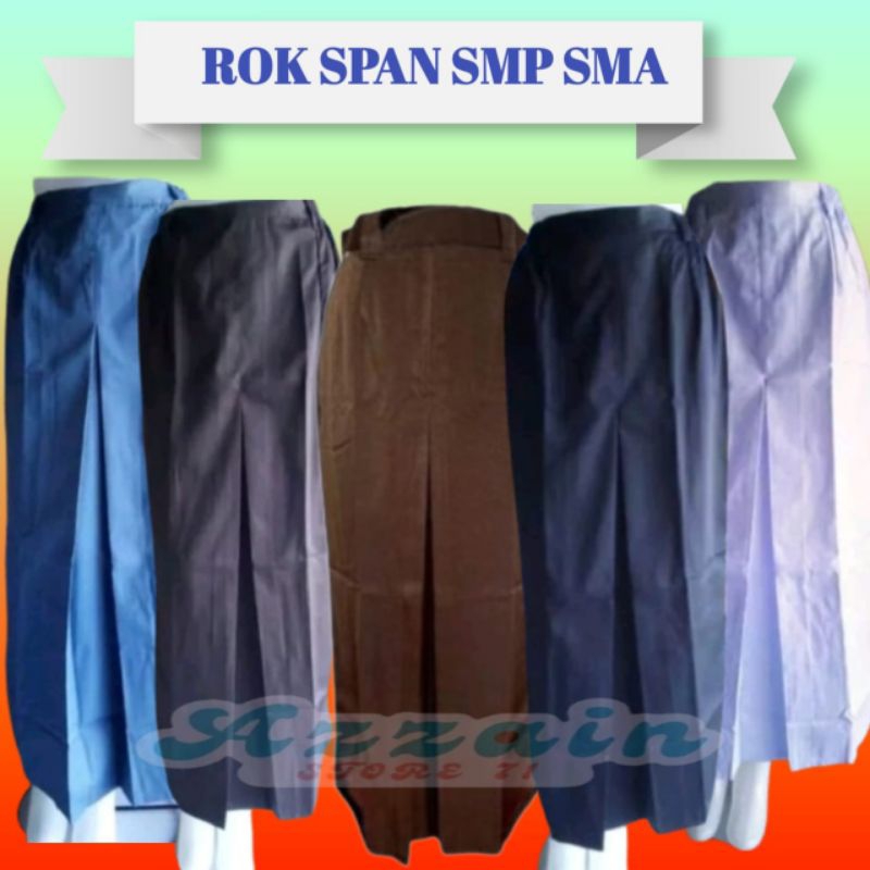 Latest LONG SCHOOL UNIFORM SPAN SKIRTS FOR PRIMARY SCHOOL SMP HIGH ...