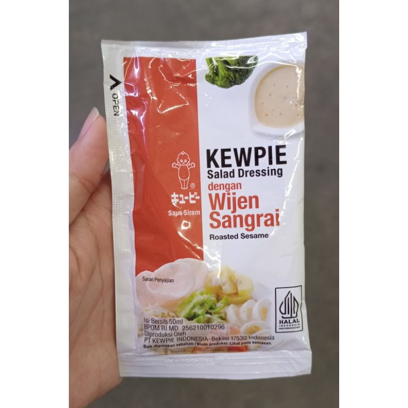 Roasted sesame Kewpie 50gr - roasted sesame - salad dressing sachet | Shopee Malaysia