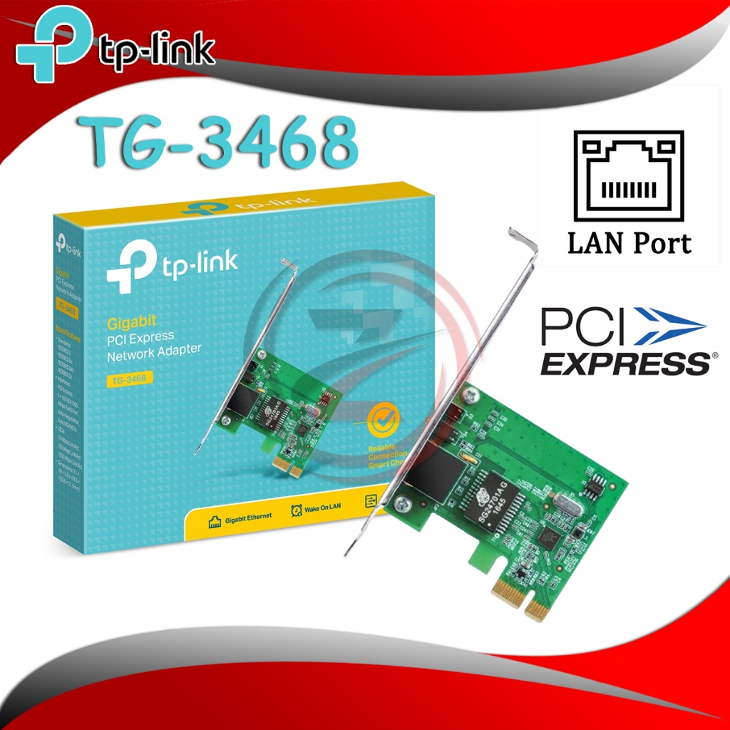 Tp-link TG-3468 Gigabit PCI Express Network Adapter 1000Mbps PCIe ...