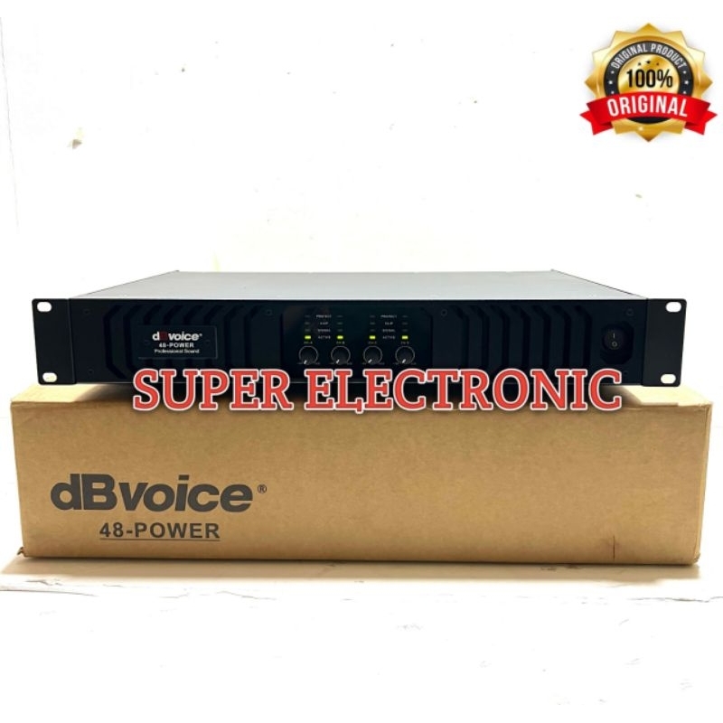 Power dBvoice 48 Power Original 4 Channel Official Warranty | Shopee ...