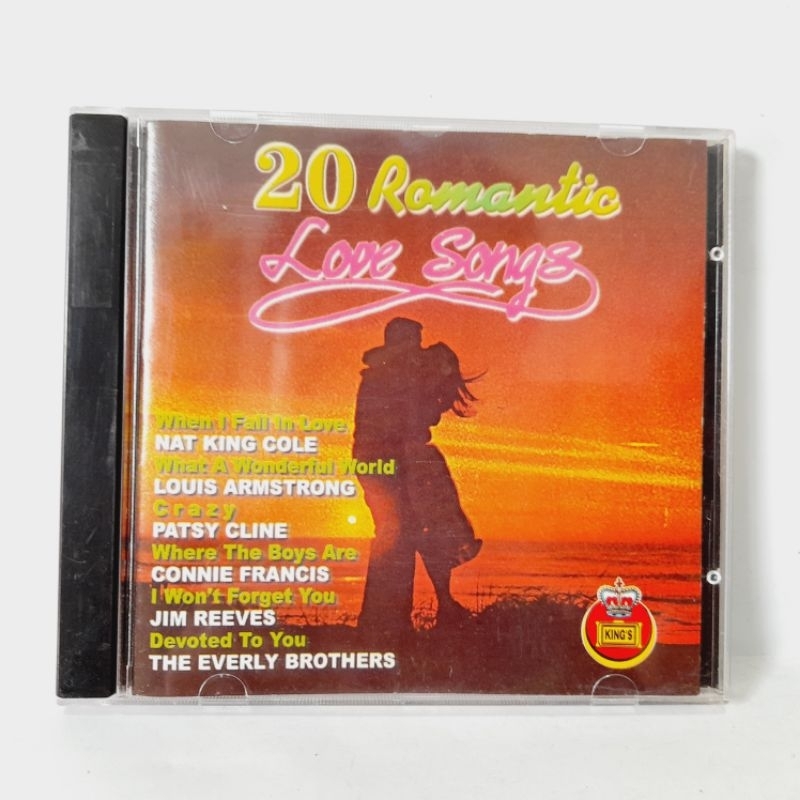 Cd 20 Romantic Love Songs - Nat King Cole Louis Armstrong Patsy Cline ...