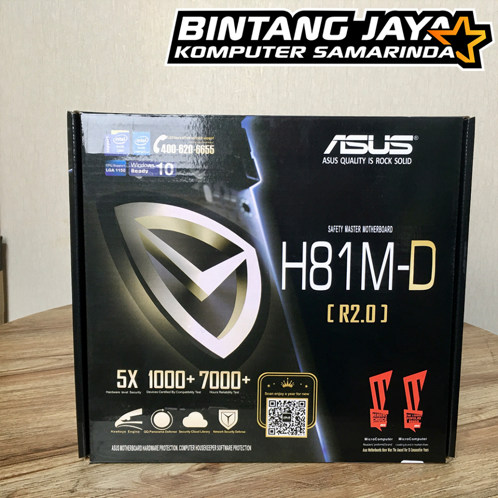 Asus H81M-D R2.0 Motherboard Intel DDR3 LGA 1150 m-ATX | Shopee Malaysia