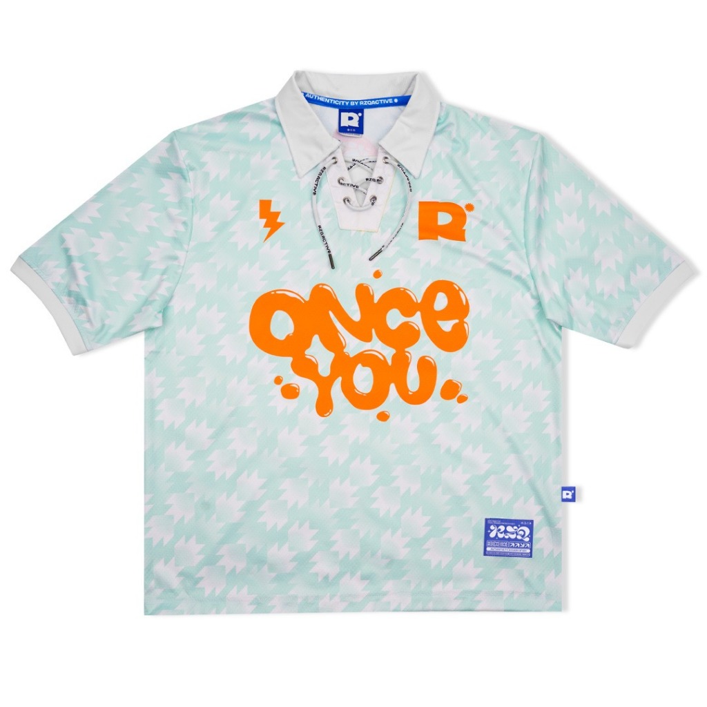 Rzq/064/once You/Streetwear/Jersey/Oversize/Boxy Fit/Retro/Vintage ...