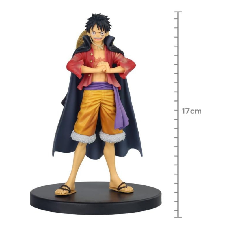 One piece luffy Action figure, black robe display | Shopee Malaysia