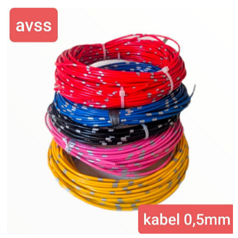 Avs Spot Cable 0.5mm x 1m Automotive Cable Car Body Copper Fiber ...