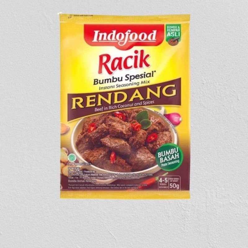 Indofood Racik Rendang 50gr | Shopee Malaysia