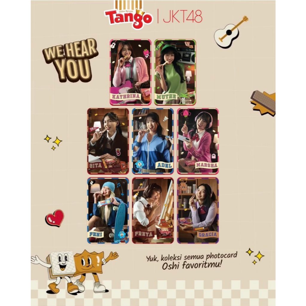 TANGO X JKT48 Photocard 2024 official Photo Card Can Be Requested by ...