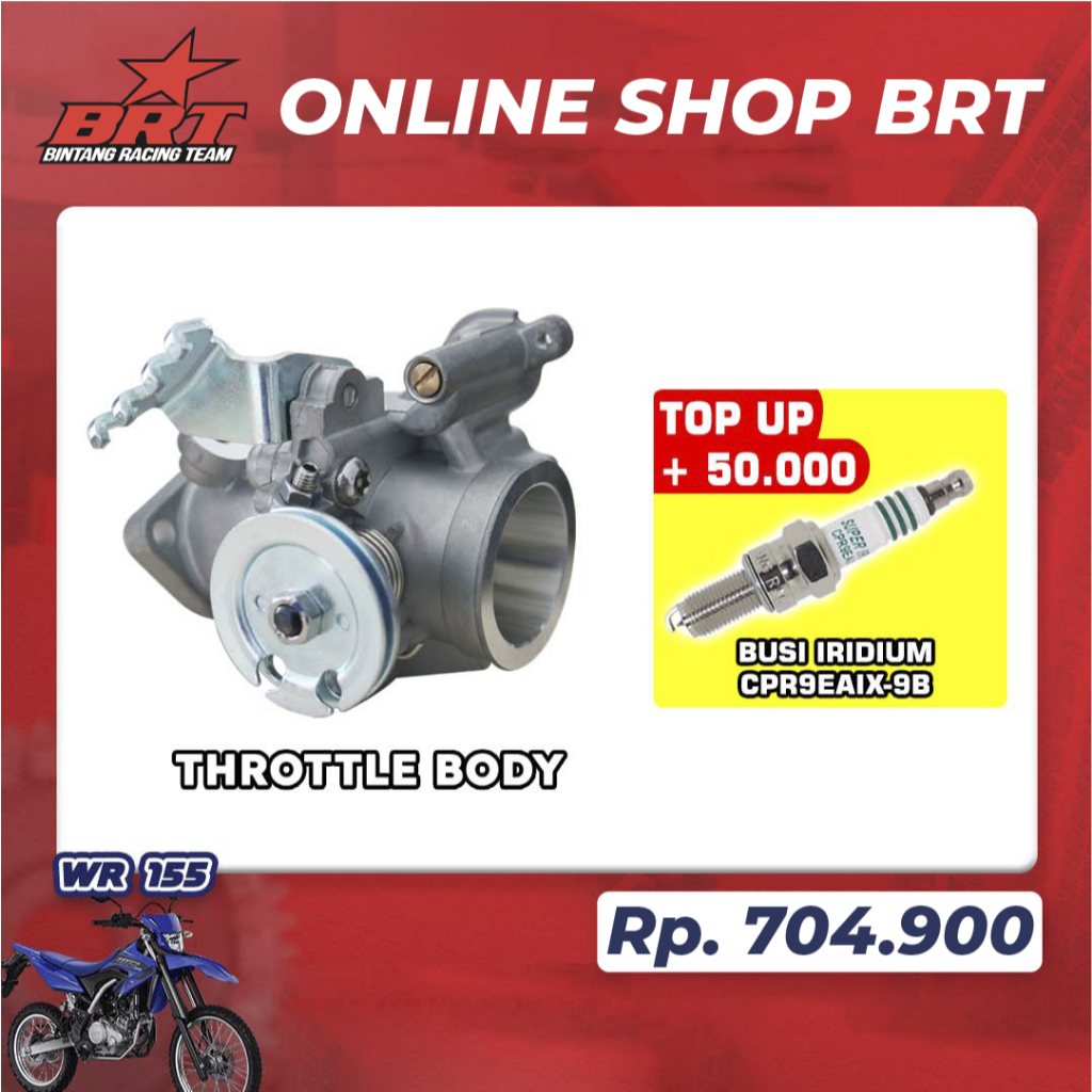 Tb THROTTLE BODY VELOCITY BRT WR155 R15 VVA R15 V3 | Shopee Malaysia