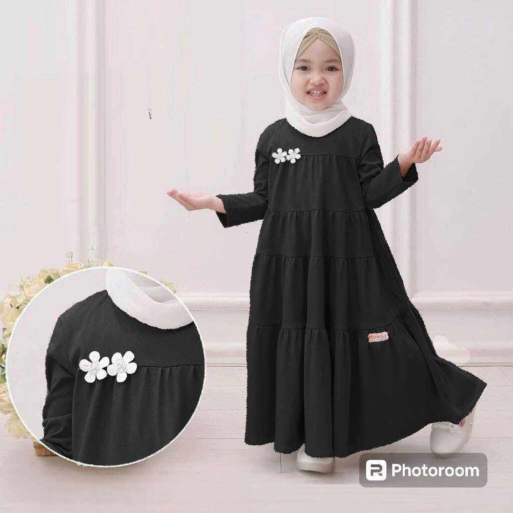 Gamis Clothing For Girls Gamis Flower Variety motif Gamis muslim ...