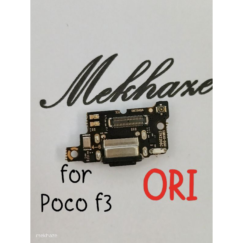 Charger CONNECTOR MI Poco f3 ORI CAS CONNECTOR BOARD PCB BOARD MI Poco ...