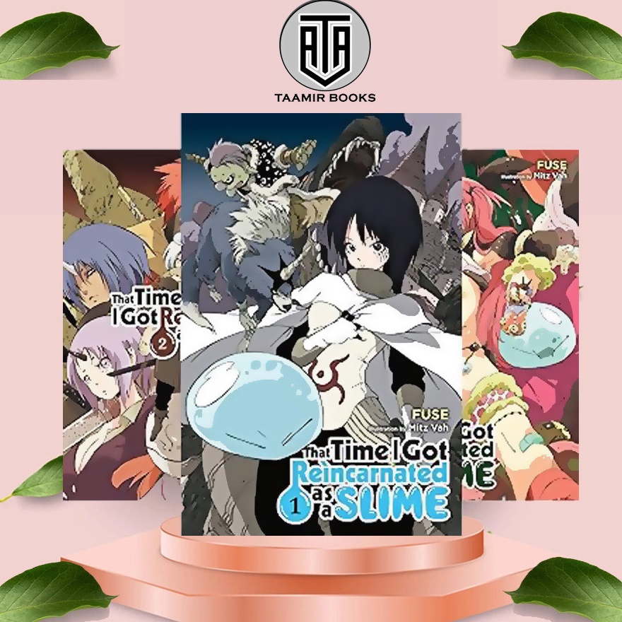 Code A7W Light Novel That Time I Got Reincarnated as a Slime 1 2 Fuse ...