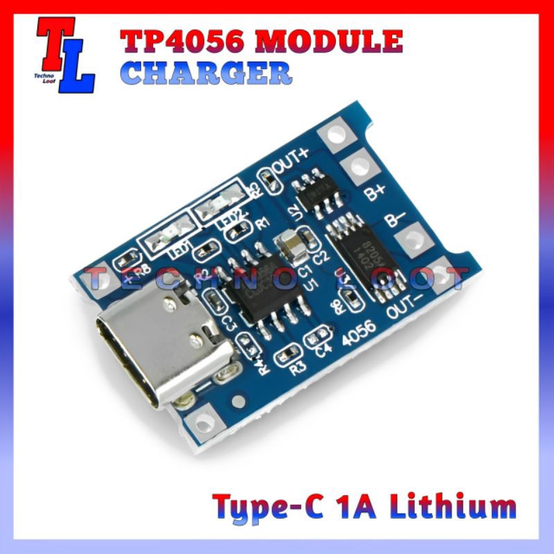 TP4056 Type C Lithium Module 1A | Shopee Malaysia