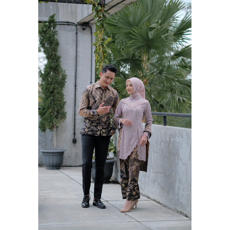 Widbatik - Kinara Batik and Kebaya Couple Set | Shopee Malaysia