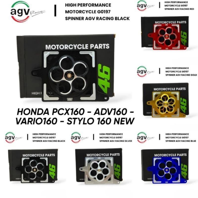 Radiator Cap PCX RADIATOR COVER PLUS SPINNER Swivel FULL CNC IMPORT ...