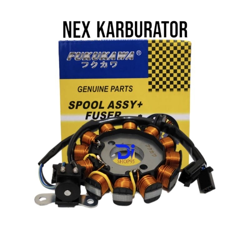 L Assy FUKUKAWA Carburetor SPOOL Complete SUZUKI NEX OLD/OLD SPOOL PLUS ...