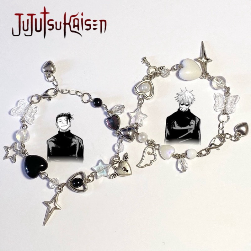 Jujutsu Kaisen inspired Bracelet/ Jujutsu Kaisen Gojo Geto Bead ...