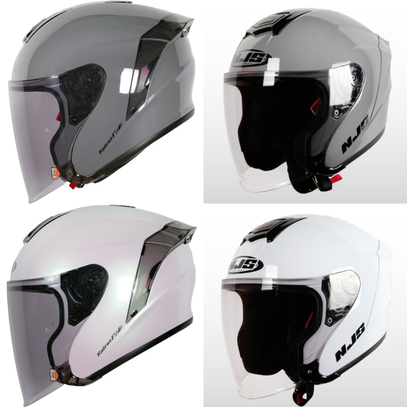 Njs Kairoz Half Face Helmet NJS Kairoz V1 V2 | Shopee Malaysia