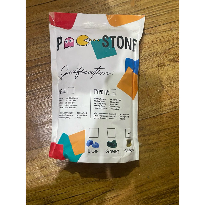 Gips Dental Stone Type IV Yellow Alginate 1kg | Shopee Malaysia