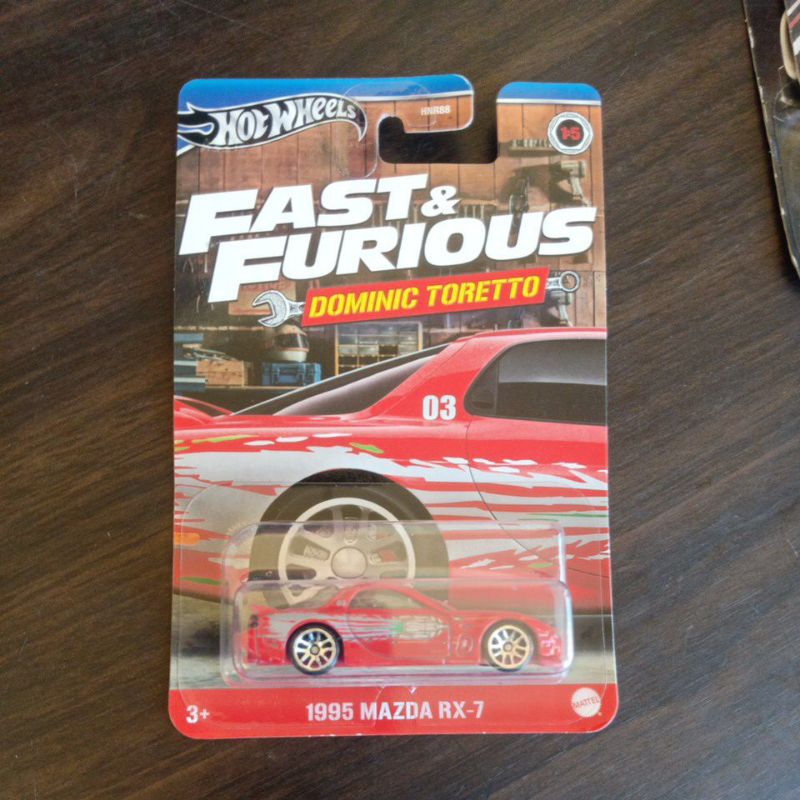Hot wheels fast and furry Dominic Toretto 1995 Mazda rx7 | Shopee Malaysia