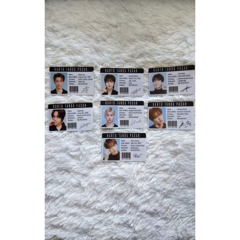 Nct DREAM ID CARD | Shopee Malaysia