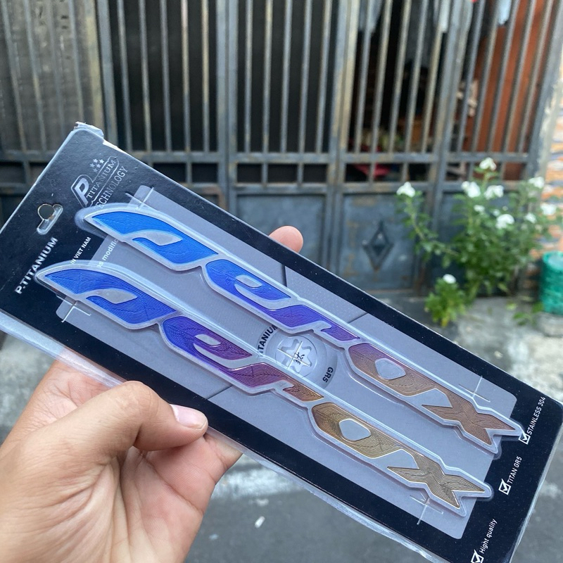 Aerox titanium emblem | Shopee Malaysia