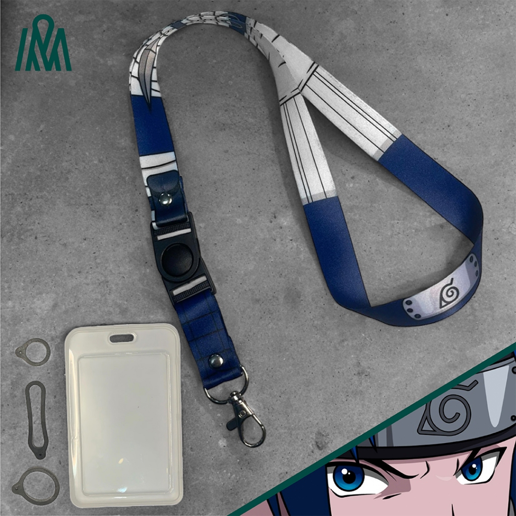 Lanyard SASUKE Naruto Anime Merchandise ID Card Strap (unofficial ...