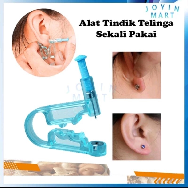 Disposable ear piercing Tool Free Alcohol Tissue Stainless steel ear ...