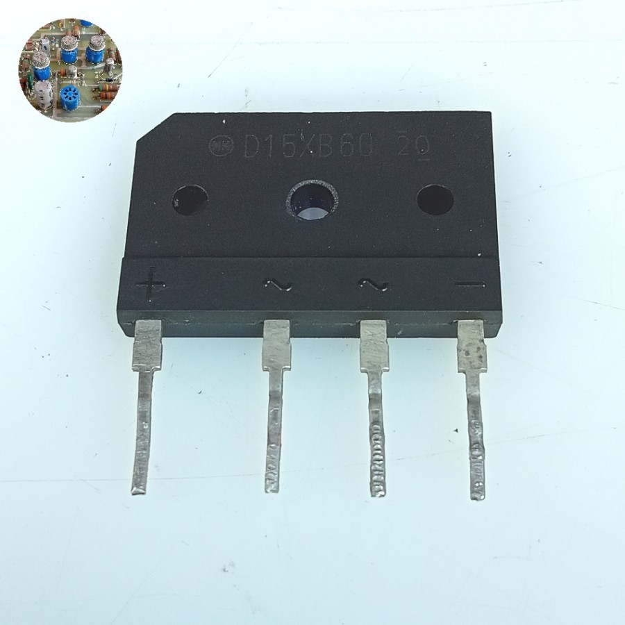 Shindengen D15XB60 Diode Bridge 15A 600V/comb Diode 15 A 600V ORI Japan ...