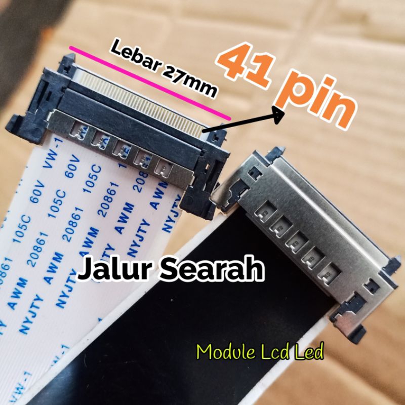 Flexible LVDS CABLE 41 PIN | Shopee Malaysia