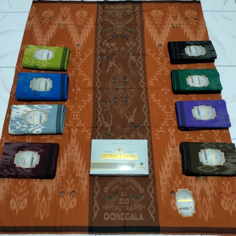 Original DONGGALA Sarong HABIB Sogan Weaving OMAN MOTIF | Shopee Malaysia